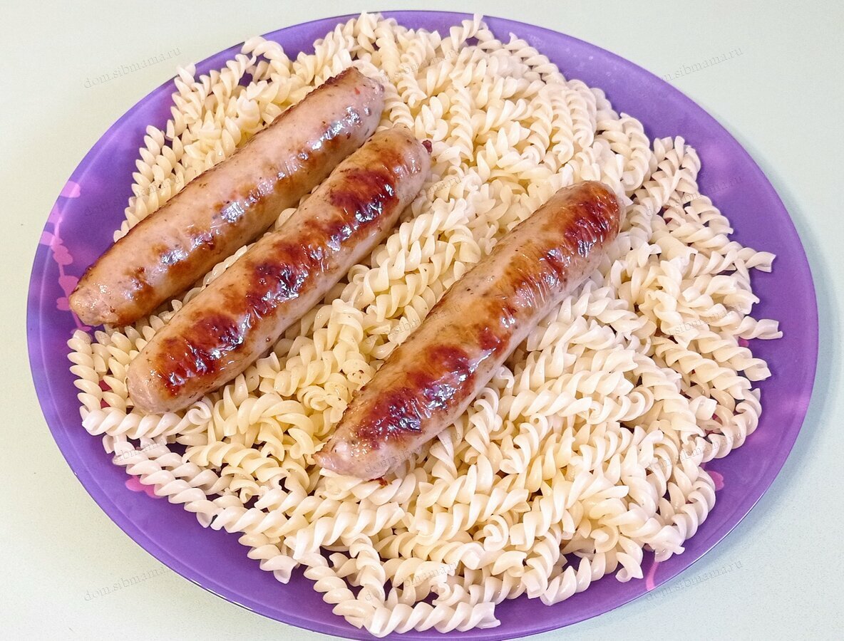 Колбаски свиные на скорую руку - Горячее: мясо и птица